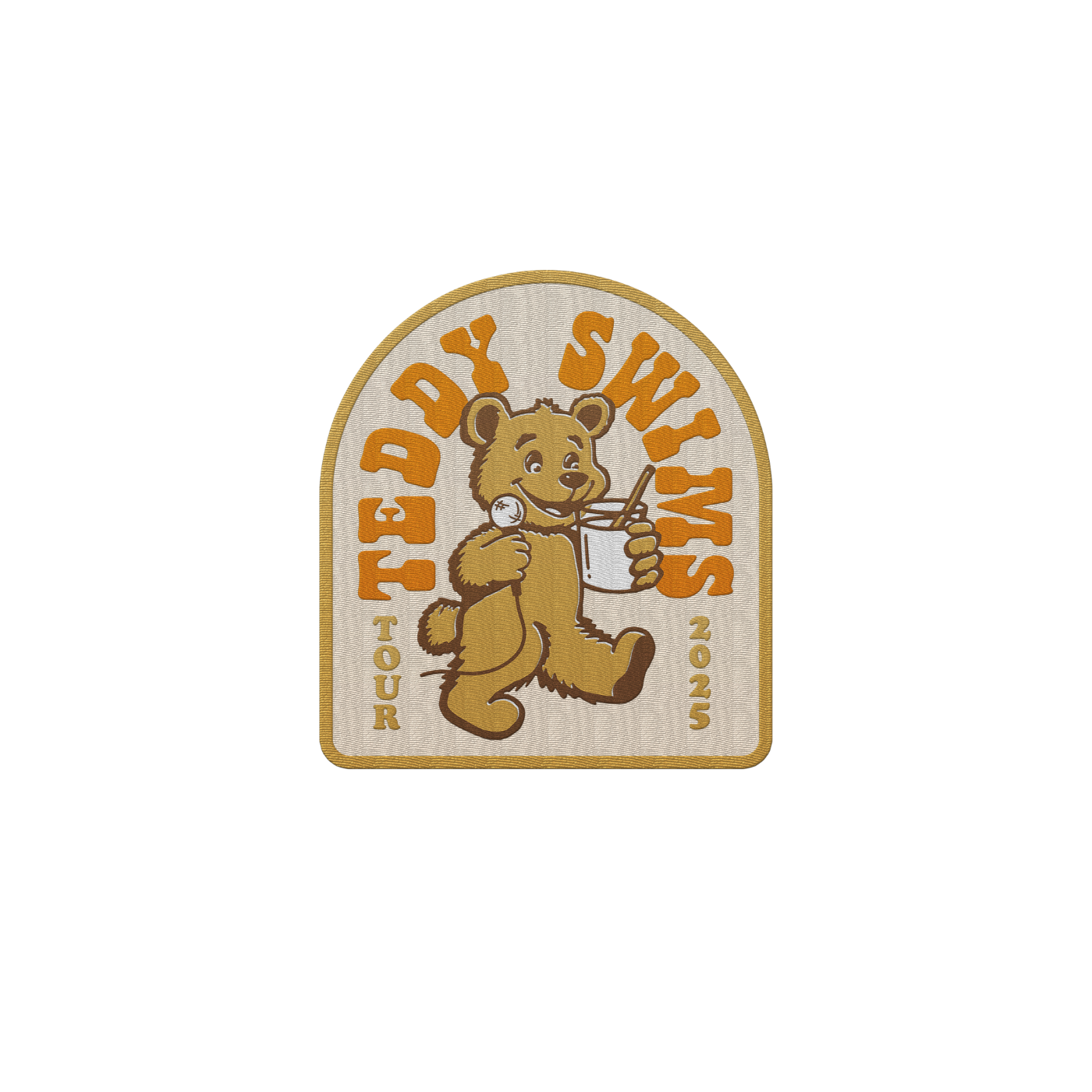 Milk and Mic 2025 Tour Patch – Teddy Swims